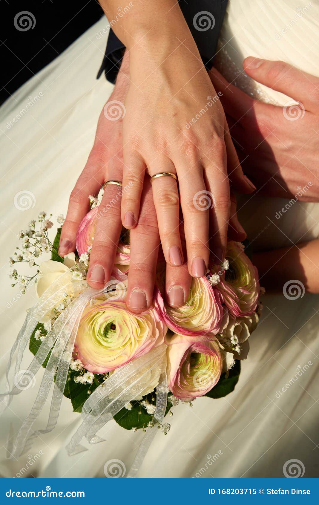 Wedding Couple Hand in Hand Stock Image - Image of passion, dating ...