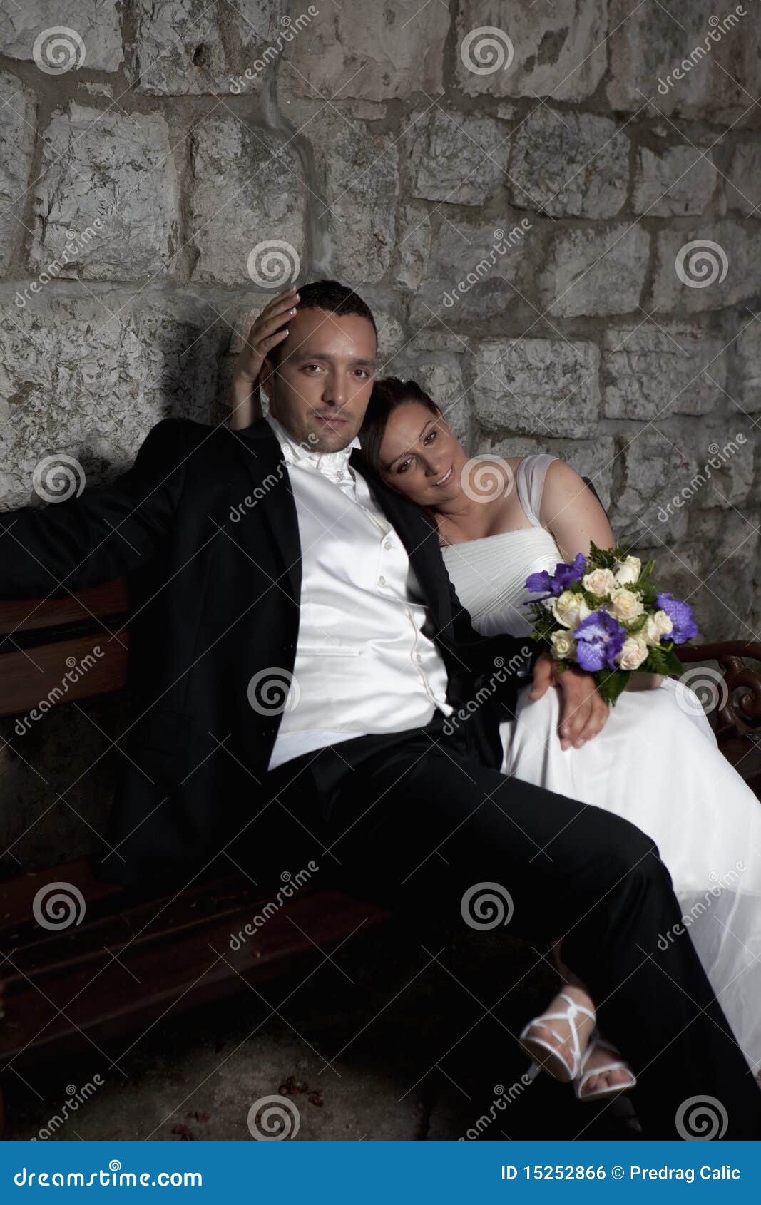 Wedding couple smiling stock photo. Image of love, smile - 15252866