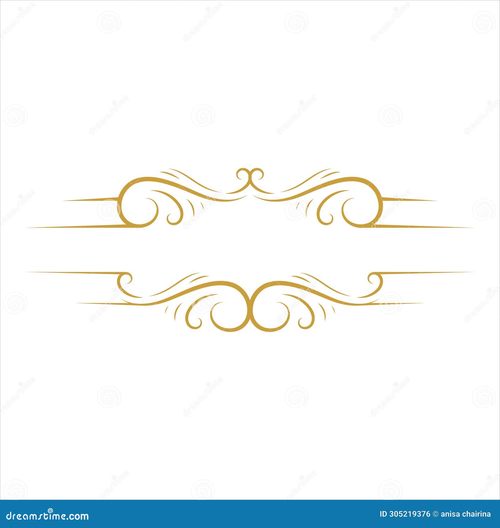 Wedding Curve Complex Ornament Design Collection Stock Illustration ...