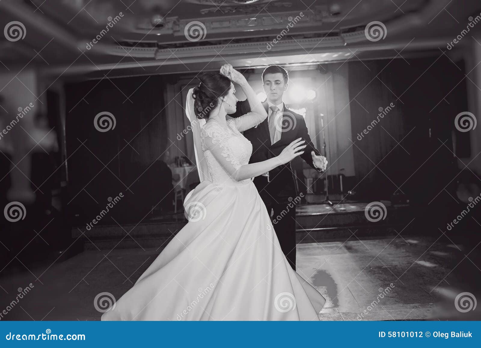 Wedding dance stock photo. Image of caucasian, celebration - 58101012