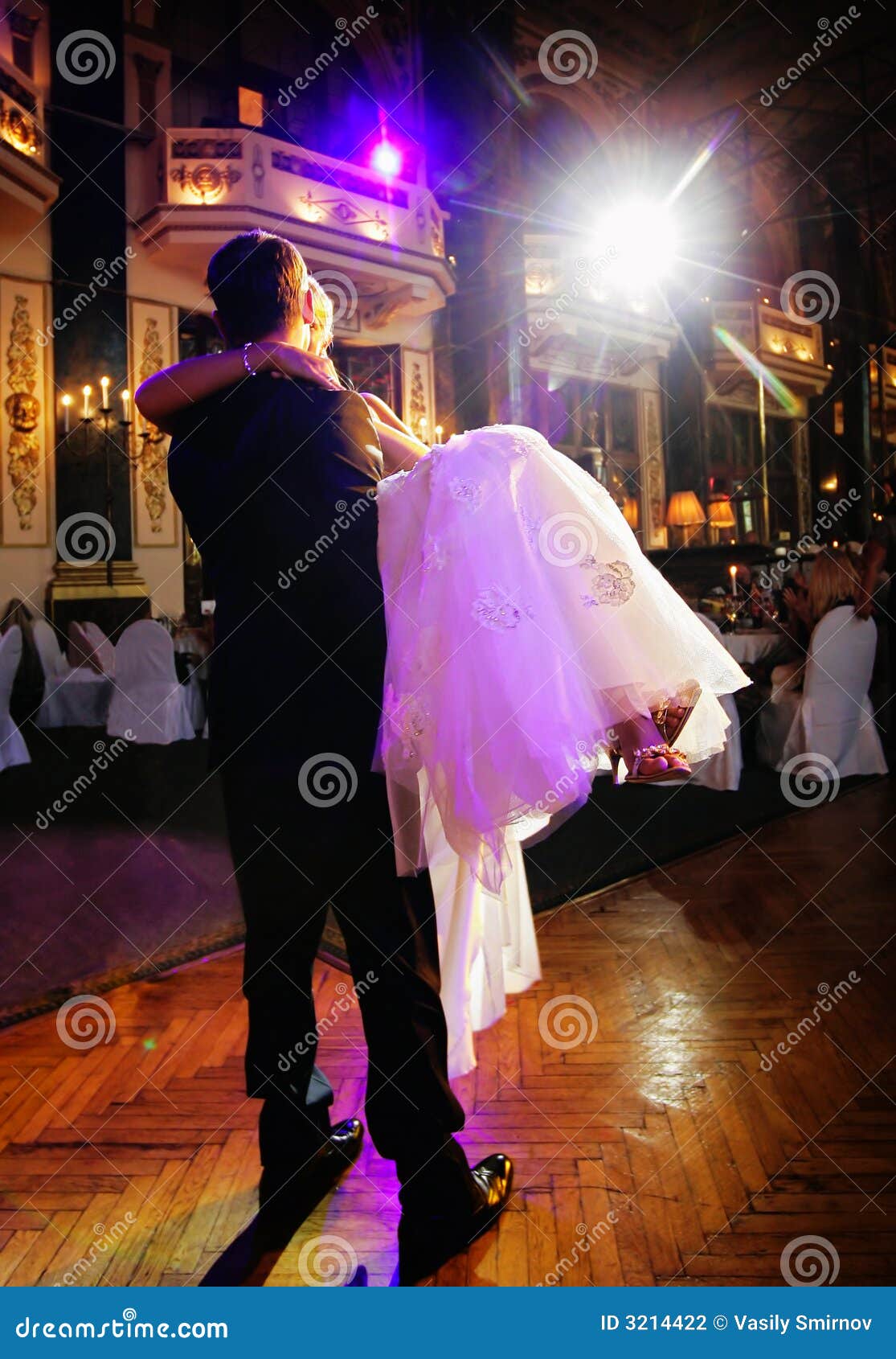 Wedding dancing stock photo. Image of bride, wedding, view - 3214422
