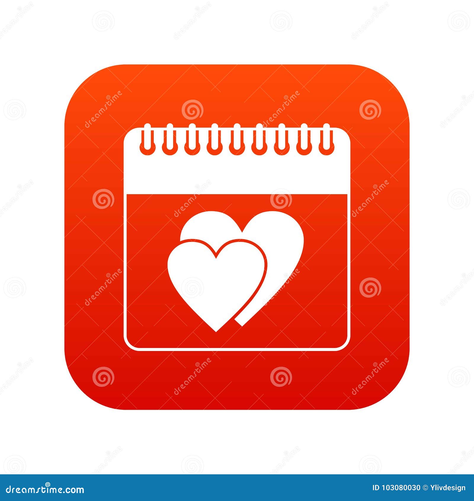 Wedding Date Day on Calendar Icon Digital Red Stock Vector ... Wedding Date Day on Calendar Icon Digital Red Stock Vector ...