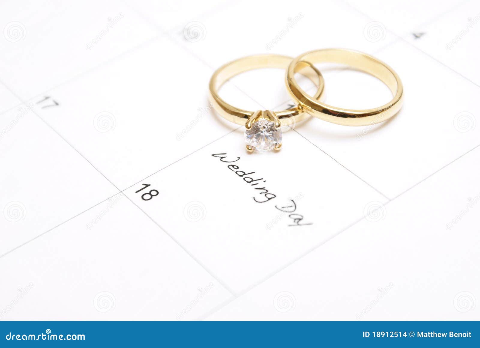 Wedding Day Reminder stock photo. Image of handwriting - 18912514