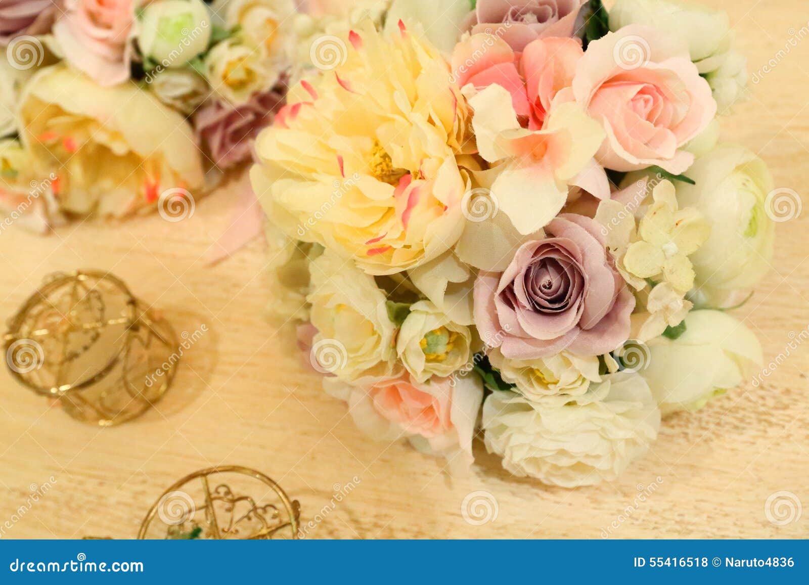 Wedding Decor Table Setting and Flowers Stock Photo - Image of elegance ...