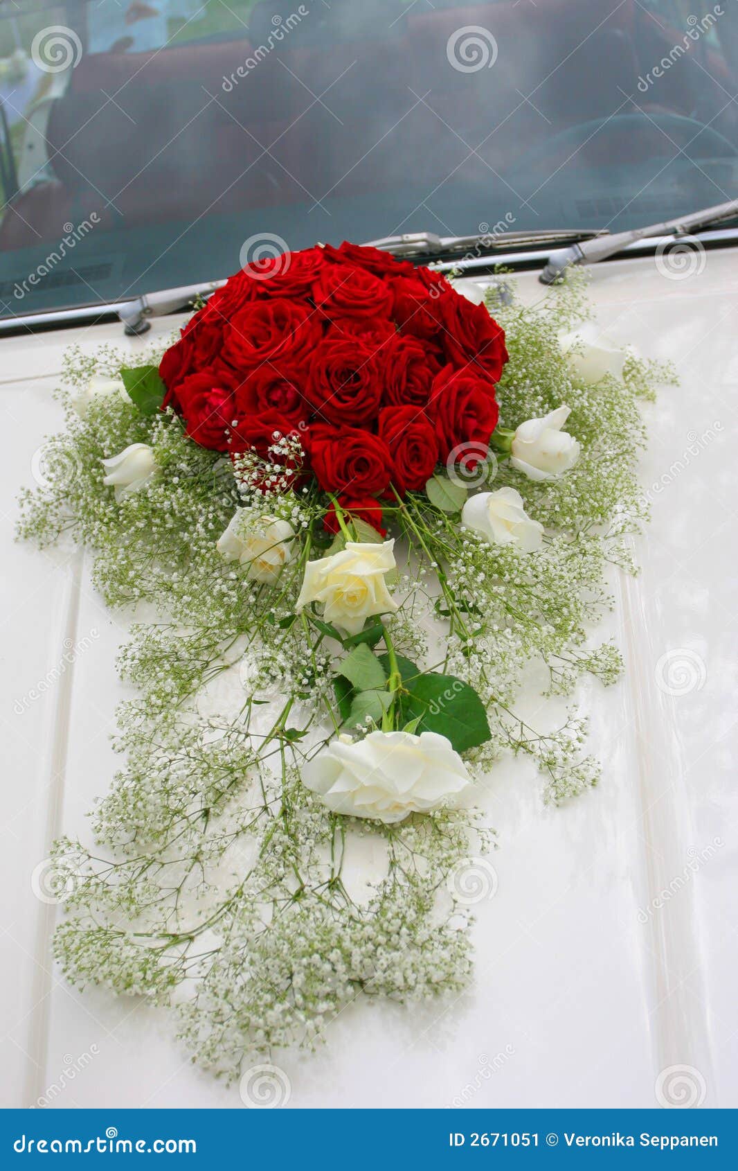 Wedding decorated machine stock image. Image of line, event - 2671051