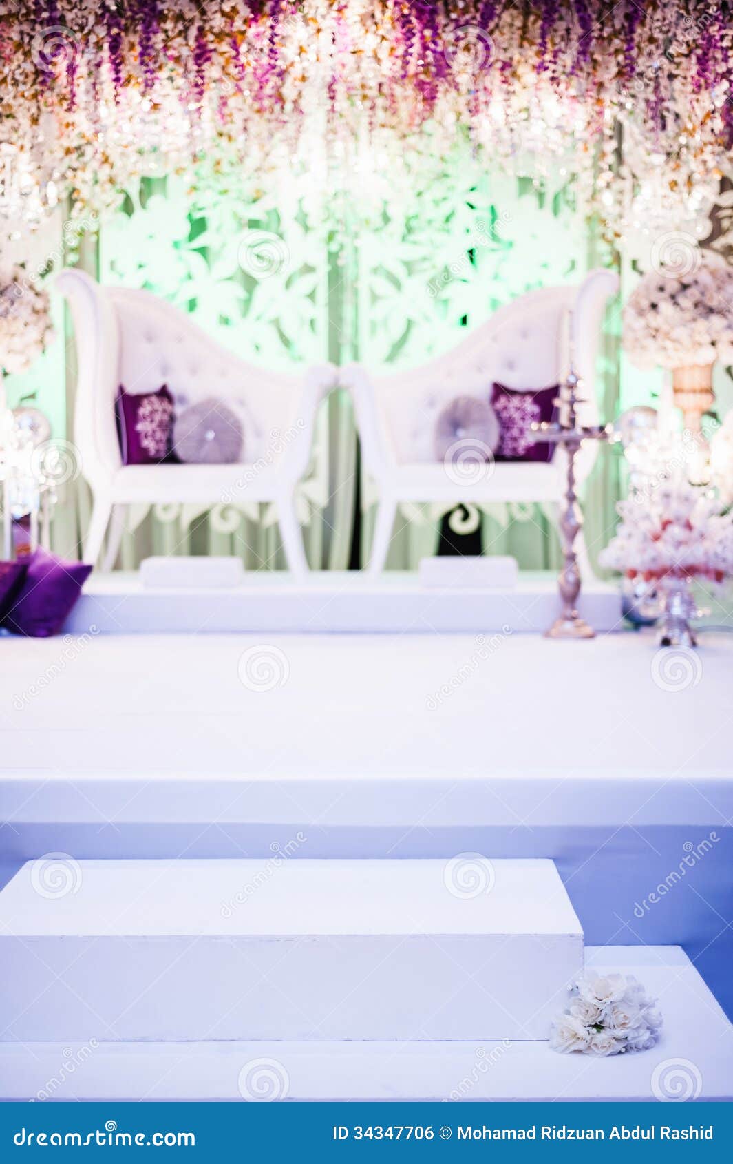 Wedding Decoration stock photo. Image of object, flowers - 34347706