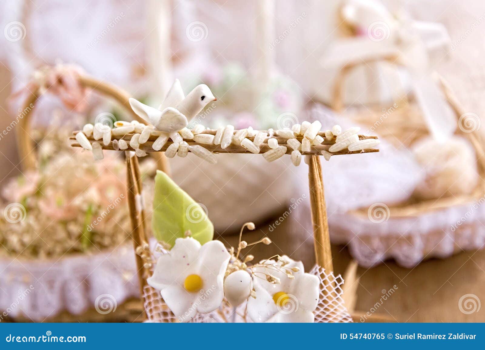 Wedding Decoration Doves stock image. Image of wedding - 54740765