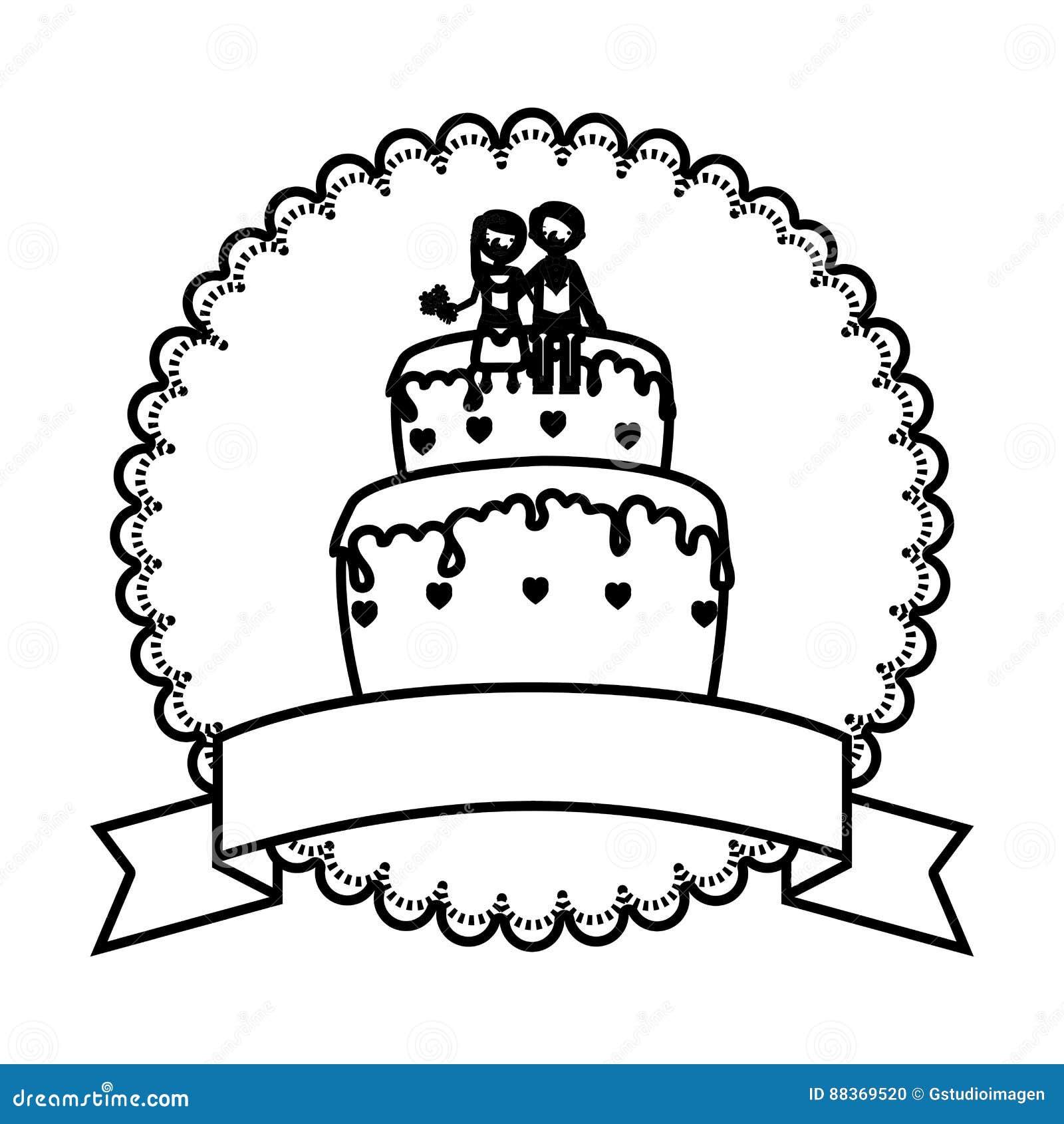 Wedding Delicious Cake Icon Stock Vector - Illustration of traditional ... Wedding Delicious Cake Icon Stock Vector - Illustration of traditional ...