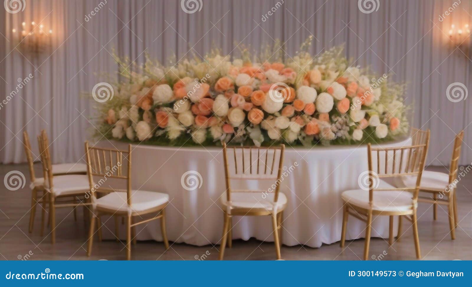 Wedding Designed Table Setting, Wedding Scene, Wedding Table, Bright ...