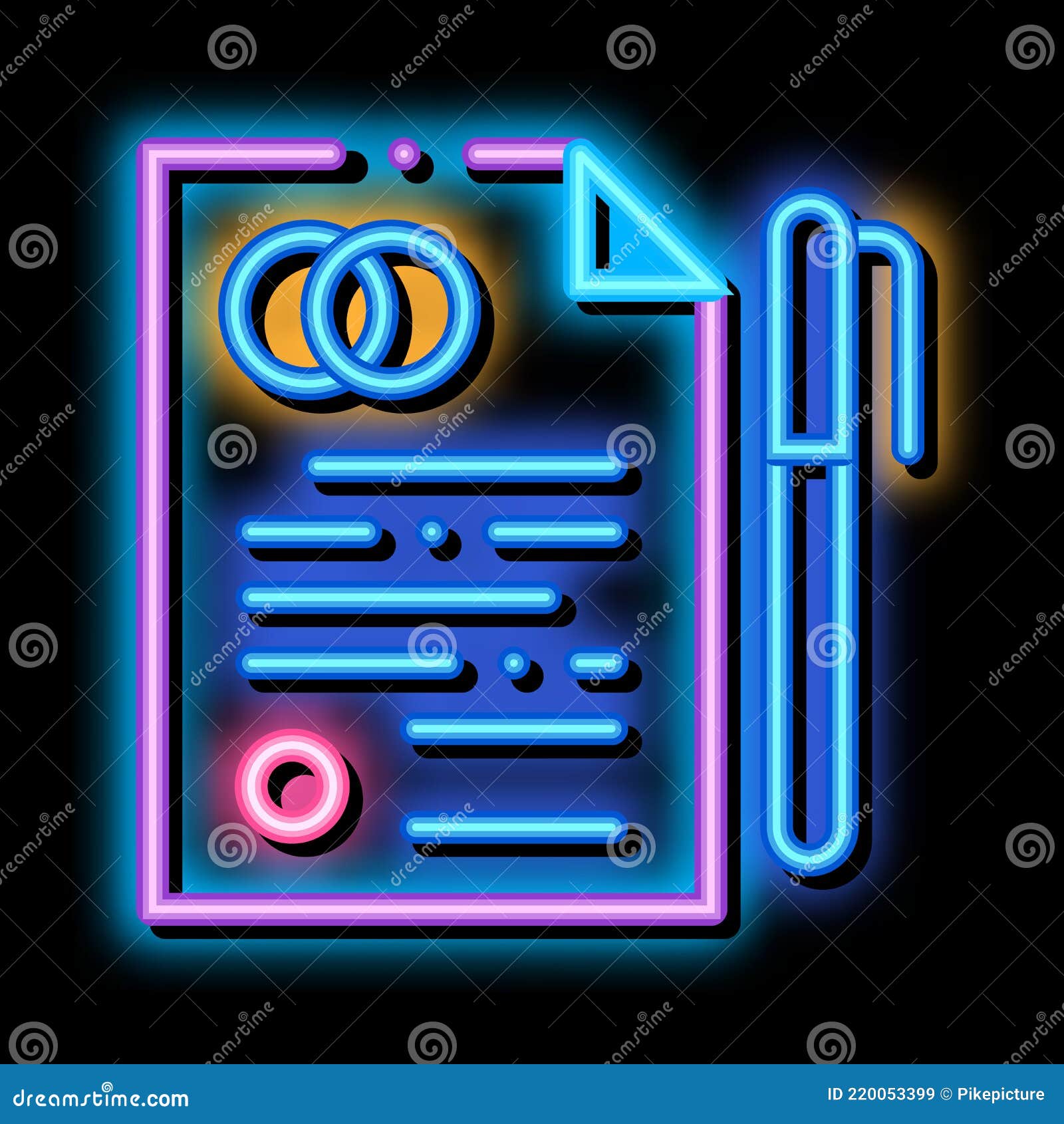 Wedding Dinner-party Sign Thin Line Vector Icon Stock Vector ...