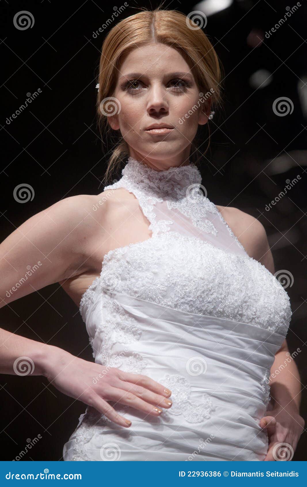 Wedding Dresses Fashion Show Editorial Photo - Image of lady, adult ...