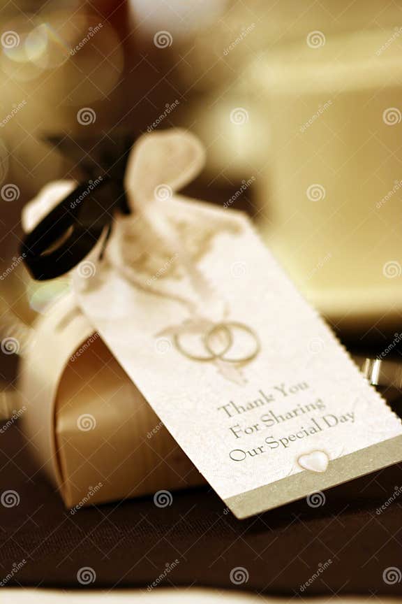 Wedding Favor stock image. Image of celebration, note - 1487909