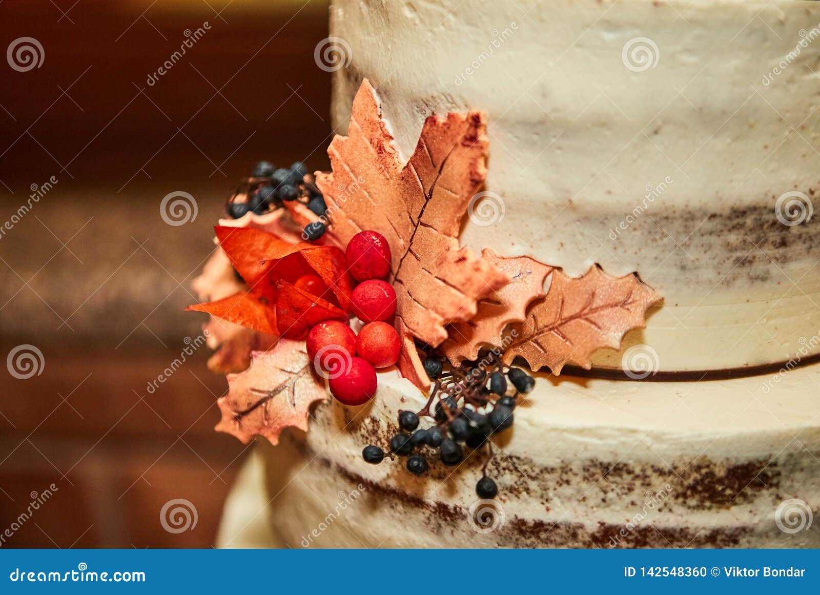 Wedding Festive Multi-storey Cake in White Tone Stock Photo - Image of ...