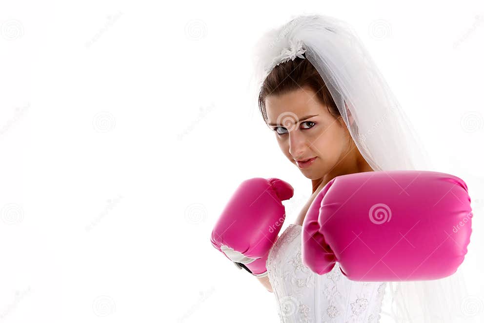 Wedding Fight stock photo. Image of bridezilla, adult - 25381802