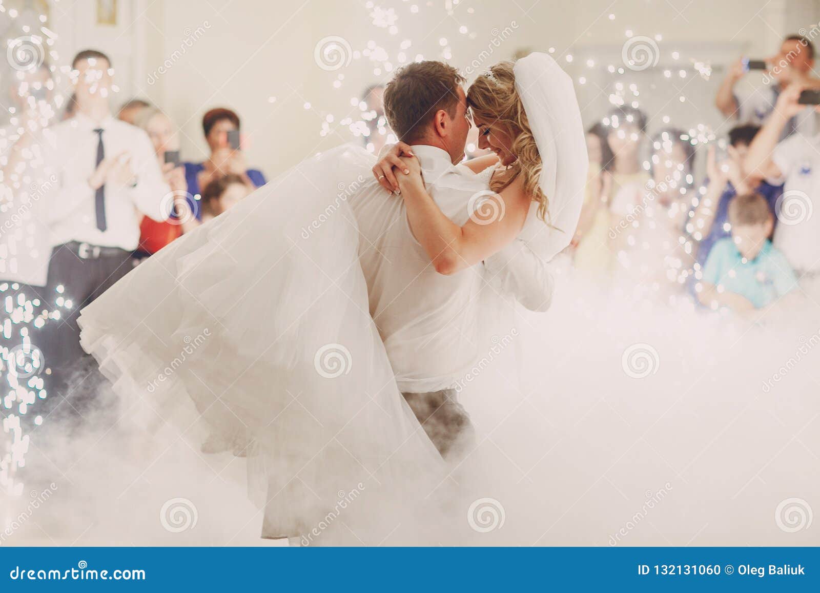 Wedding first dance stock photo. Image of beauty, marriage - 132131060