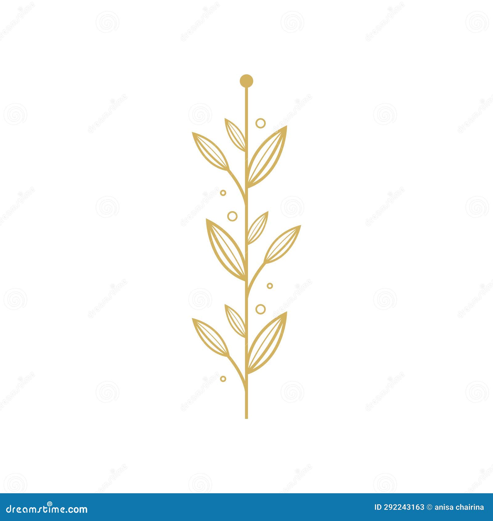 Wedding Flower Frame Element Design Stock Illustration - Illustration ...