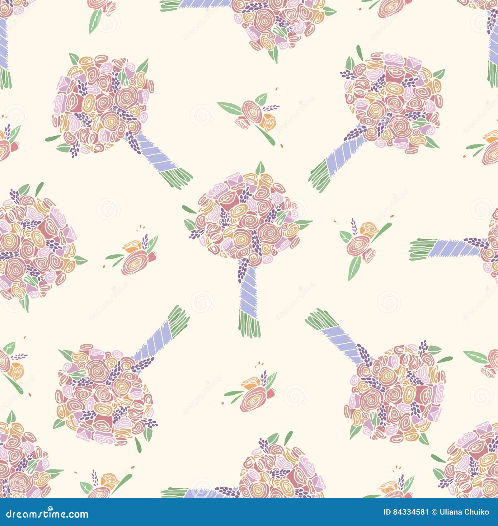 Wedding flowers pattern stock vector. Illustration of celebration ...