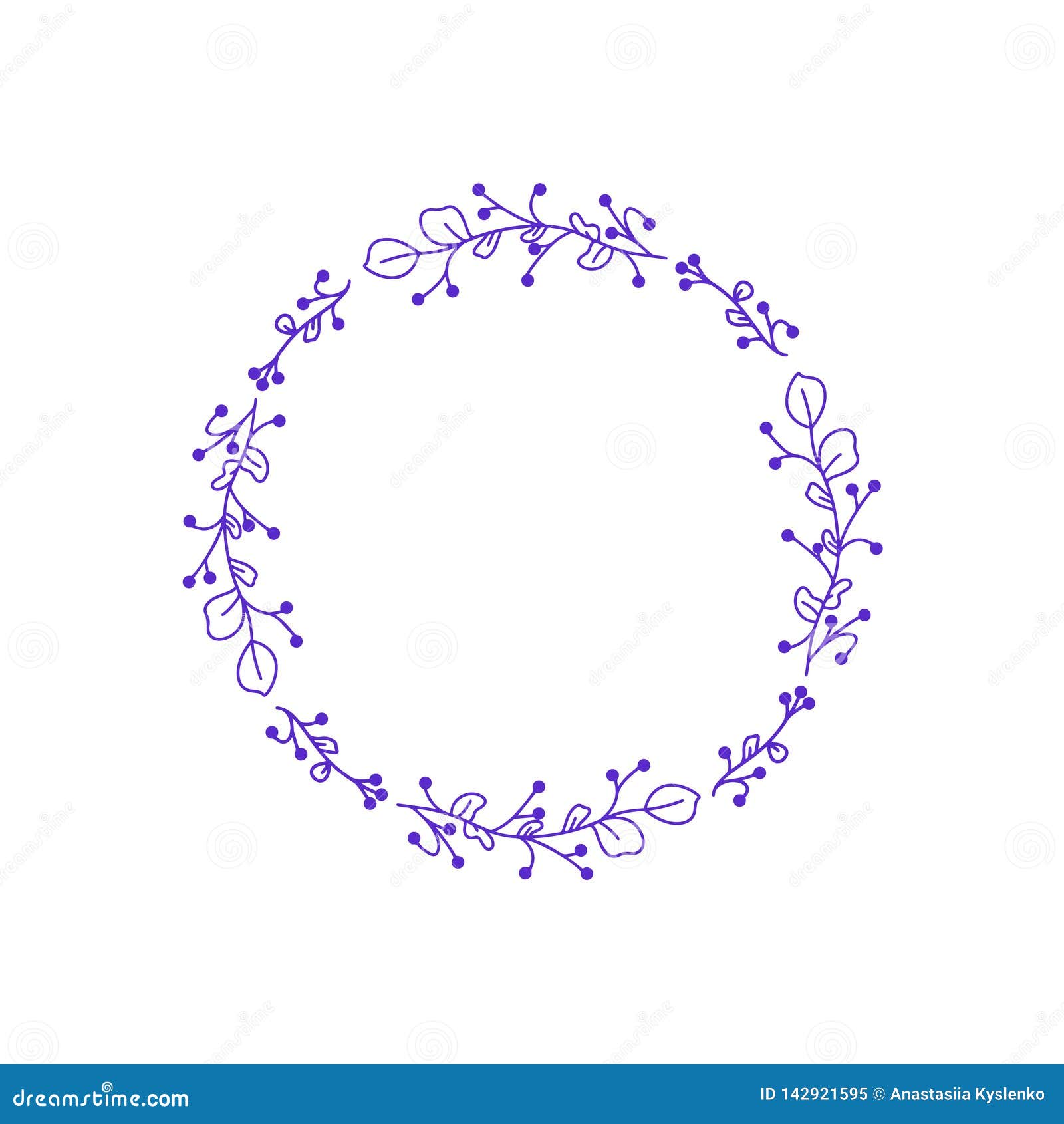 Wedding Flowers Vector. Floral Frame for Invitation Card. Flower Decor ...