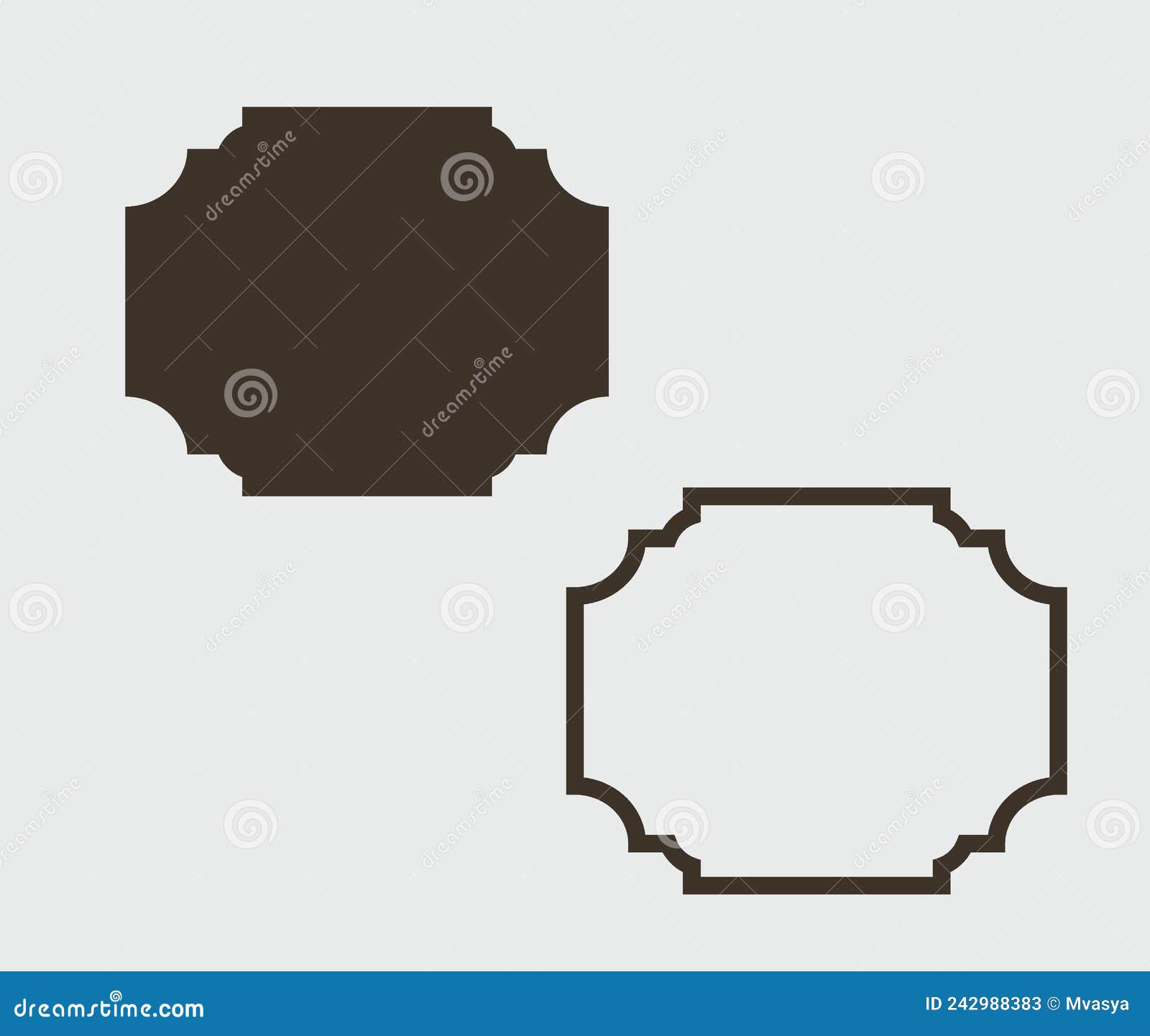 Basic Label Set Stock Image | CartoonDealer.com #40351567