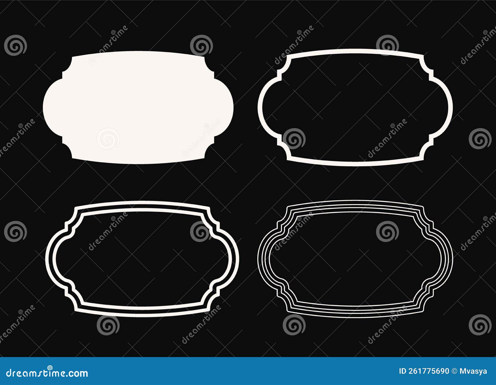 Basic Label Set Stock Image | CartoonDealer.com #40351567