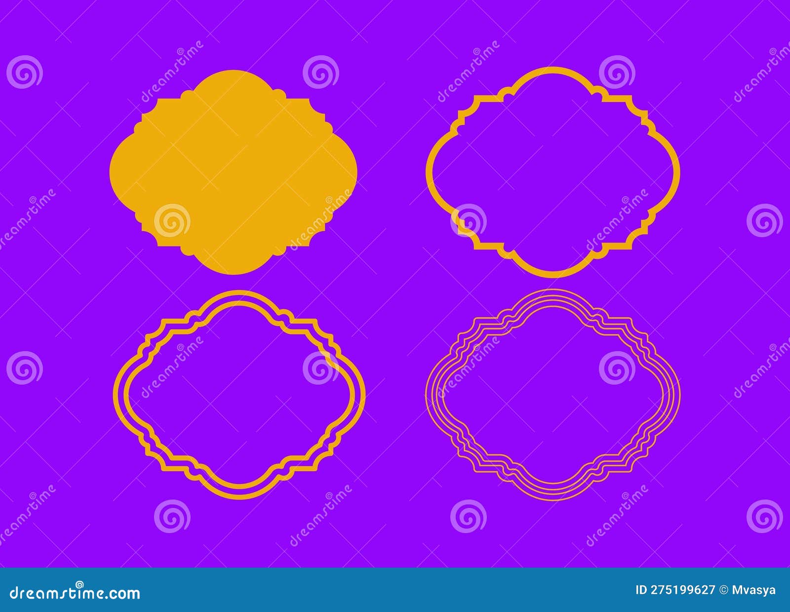 Wedding Frame. Mailbox Monogram, Vintage. Basic Shape, Monogram Frame ...