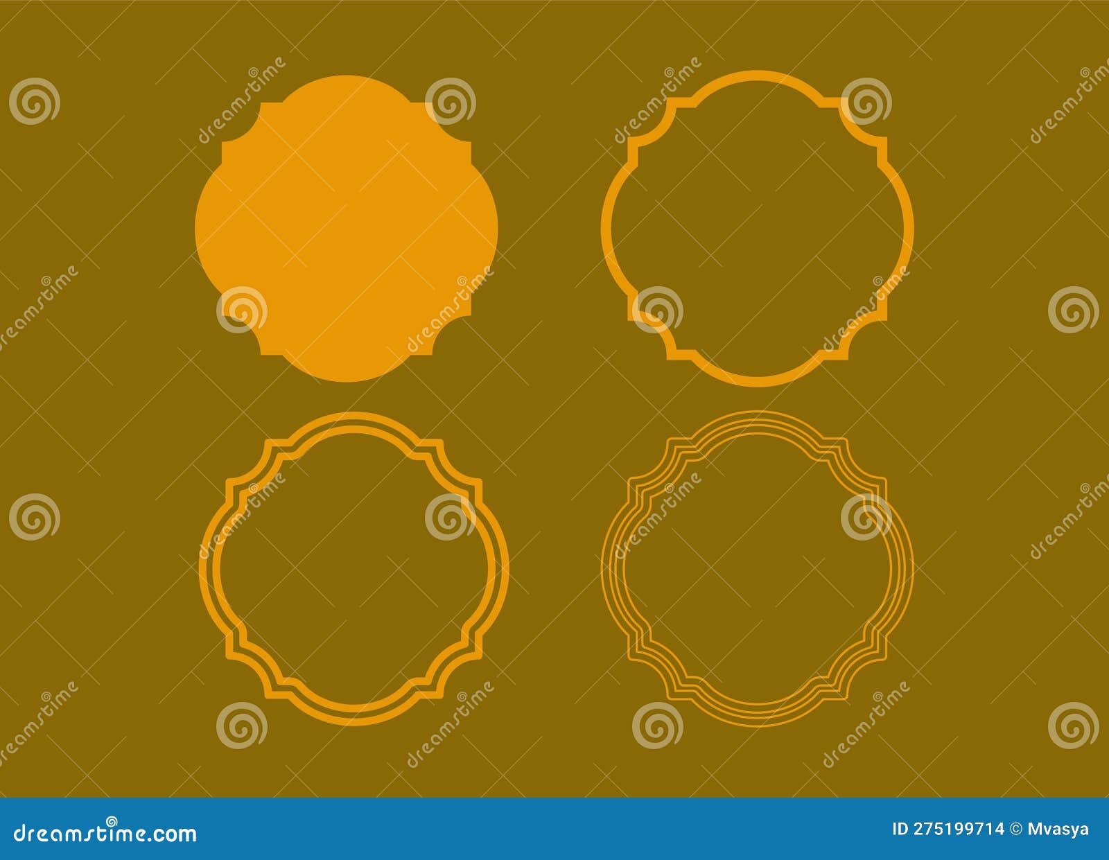 Wedding Frame. Mailbox Monogram, Vintage. Basic Shape, Monogram Frame ...