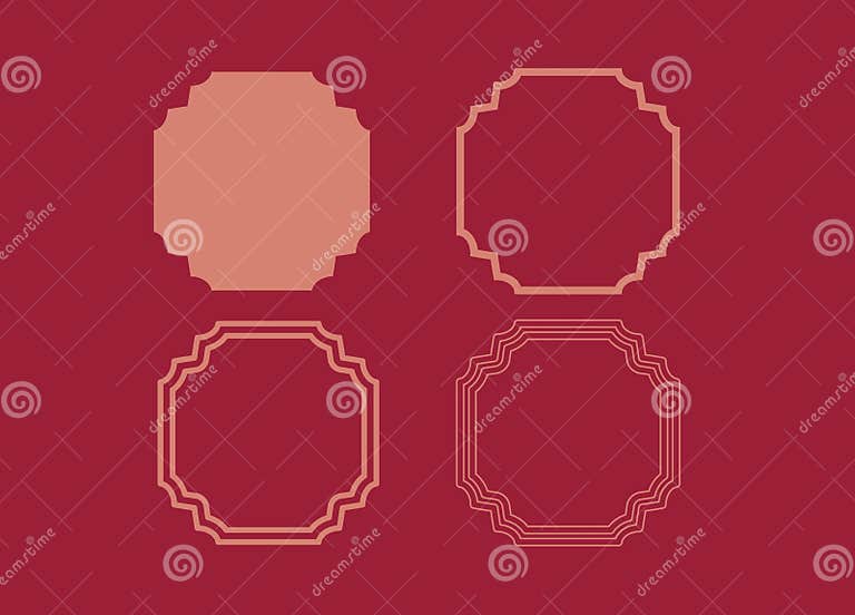 Wedding Frame. Mailbox Monogram, Vintage. Basic Shape, Monogram Frame ...