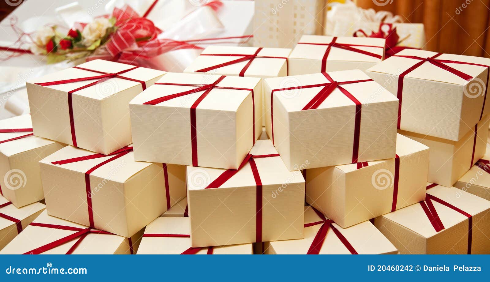 Wedding guest gift. stock photo. Image of candy, decoration - 20460242