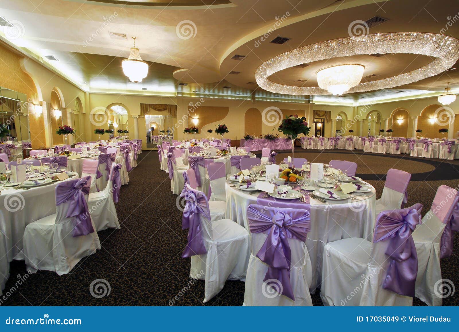 Wedding hall stock image. Image of decor, celebration - 17035049