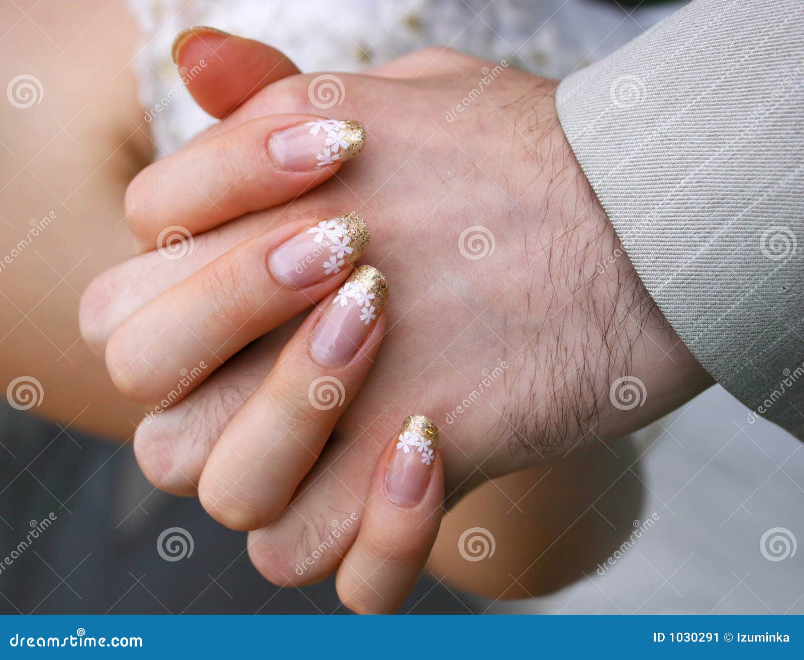 Wedding hands stock image. Image of amour, poils, touche - 1030291