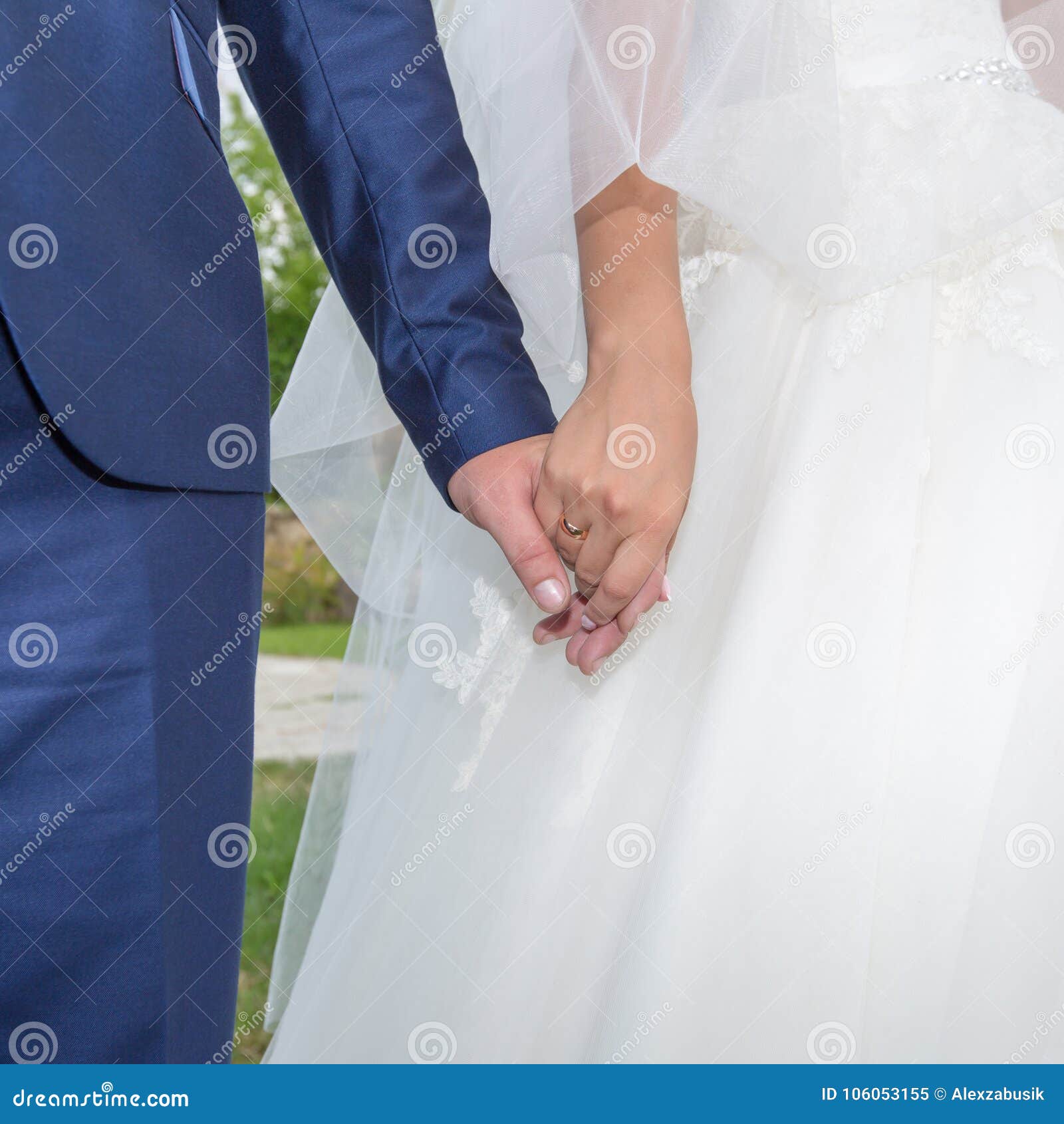 Hands of Newly Wedded in Time of Wedding Ceremony Stock Image - Image ...
