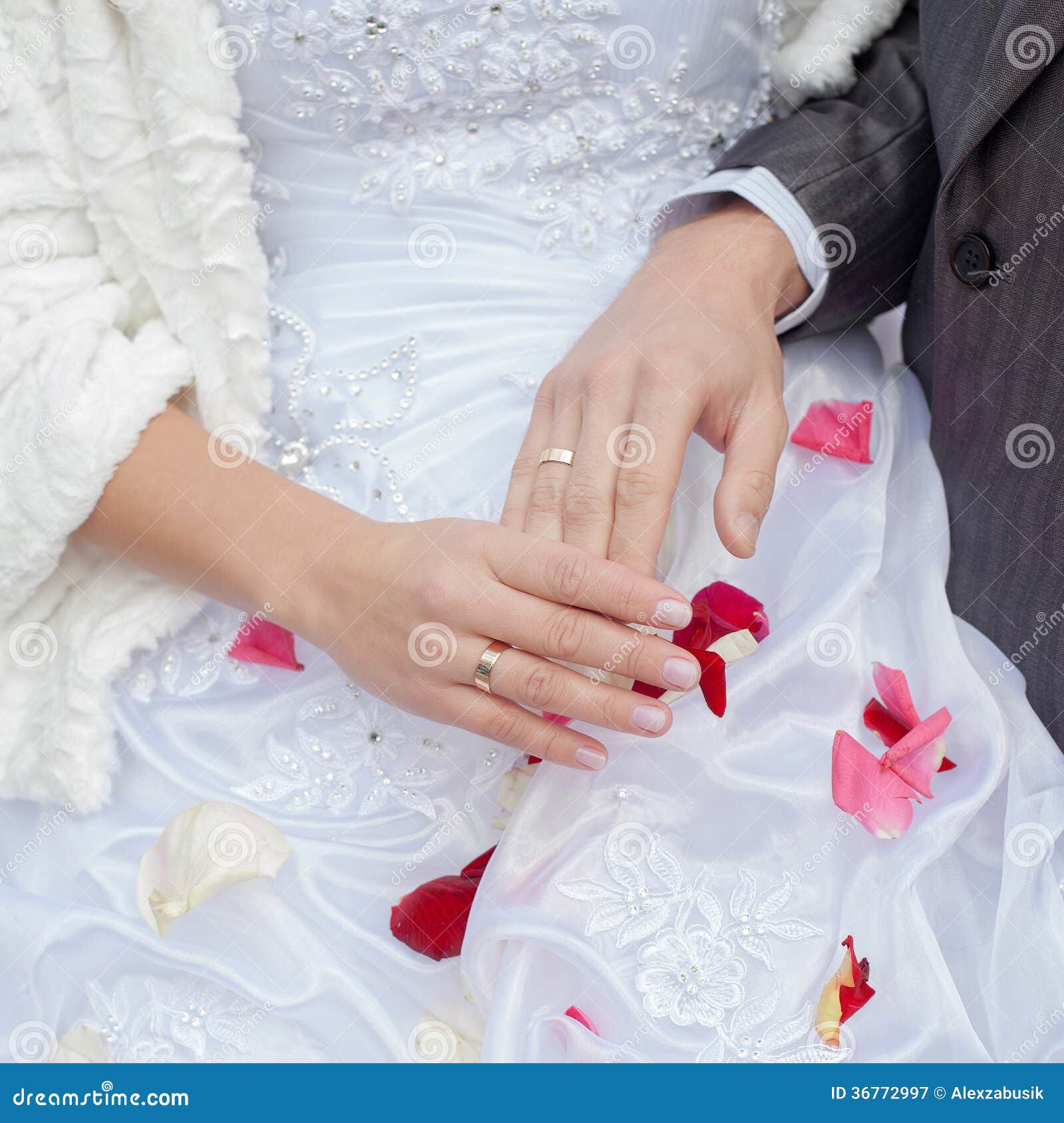 Wedding hands stock image. Image of couple, newlywed - 36772997