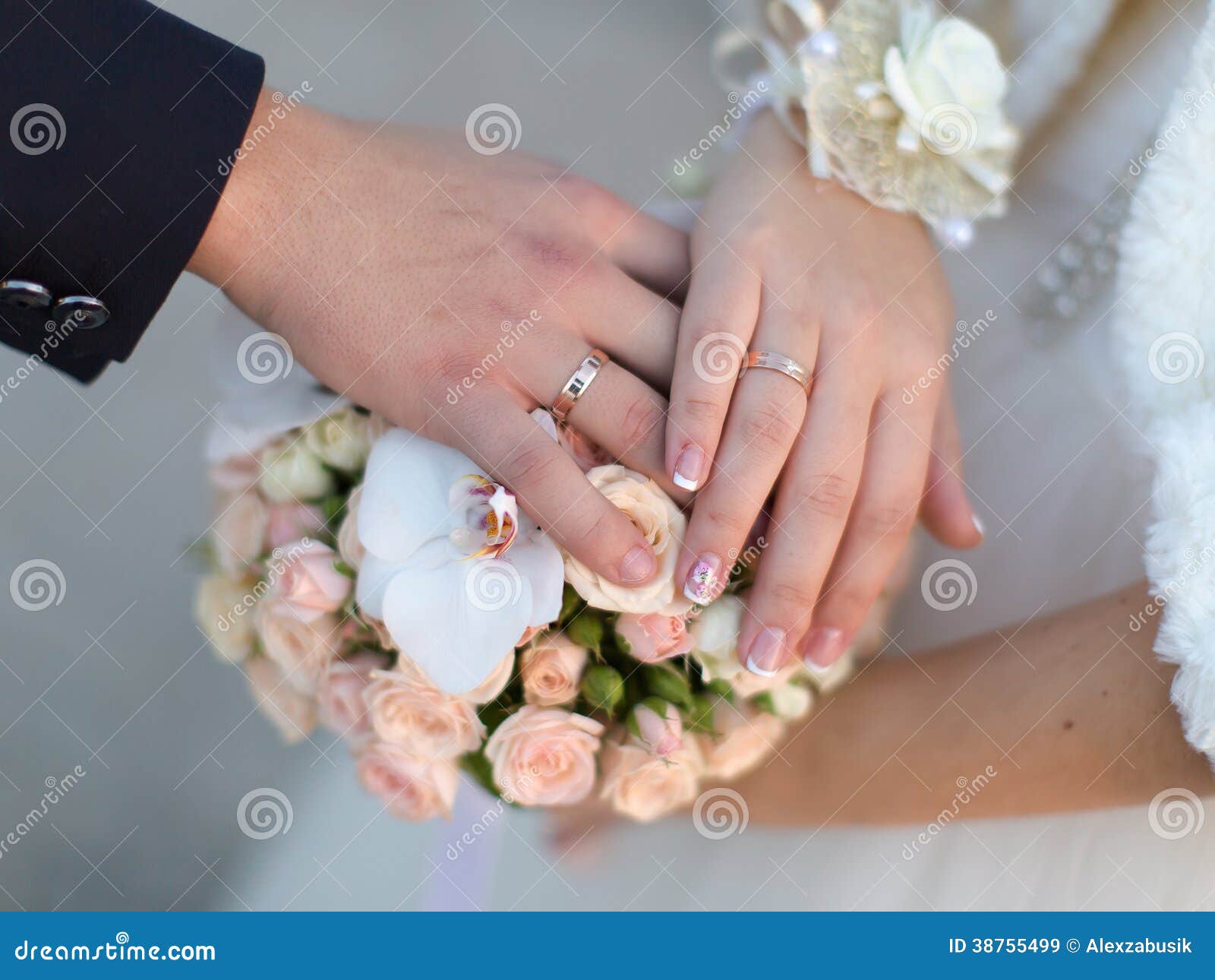 Wedding hands stock image. Image of holiday, gift, couple - 38755499