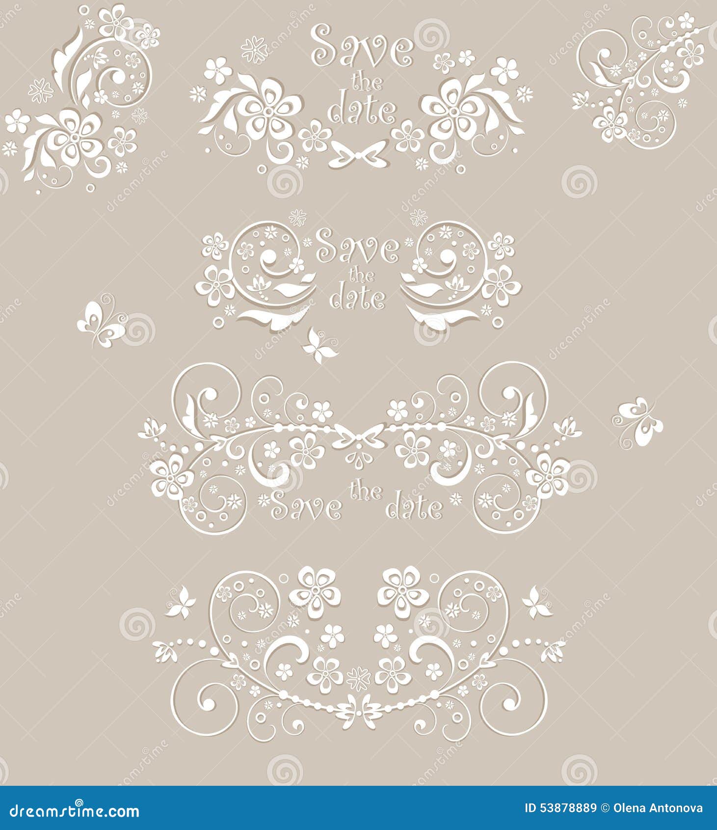 Wedding headers stock vector. Illustration of ceremony - 53878889