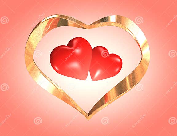 Wedding hearts stock image. Image of couple, attitude - 2427307