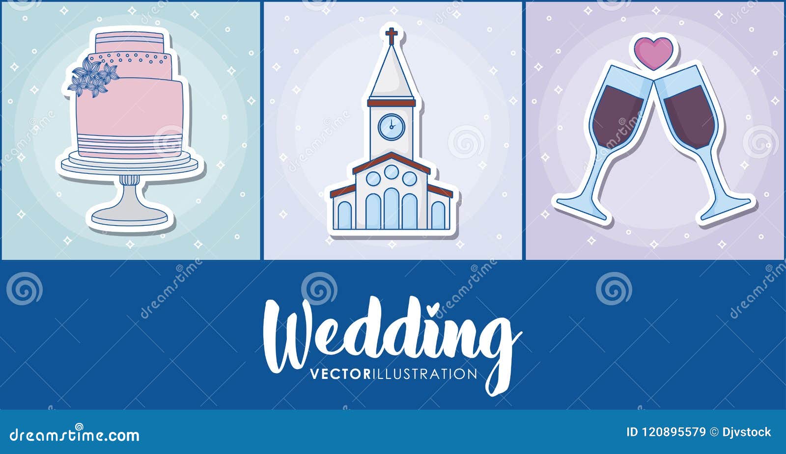 Wedding icon set stock vector. Illustration of holiday - 120895579