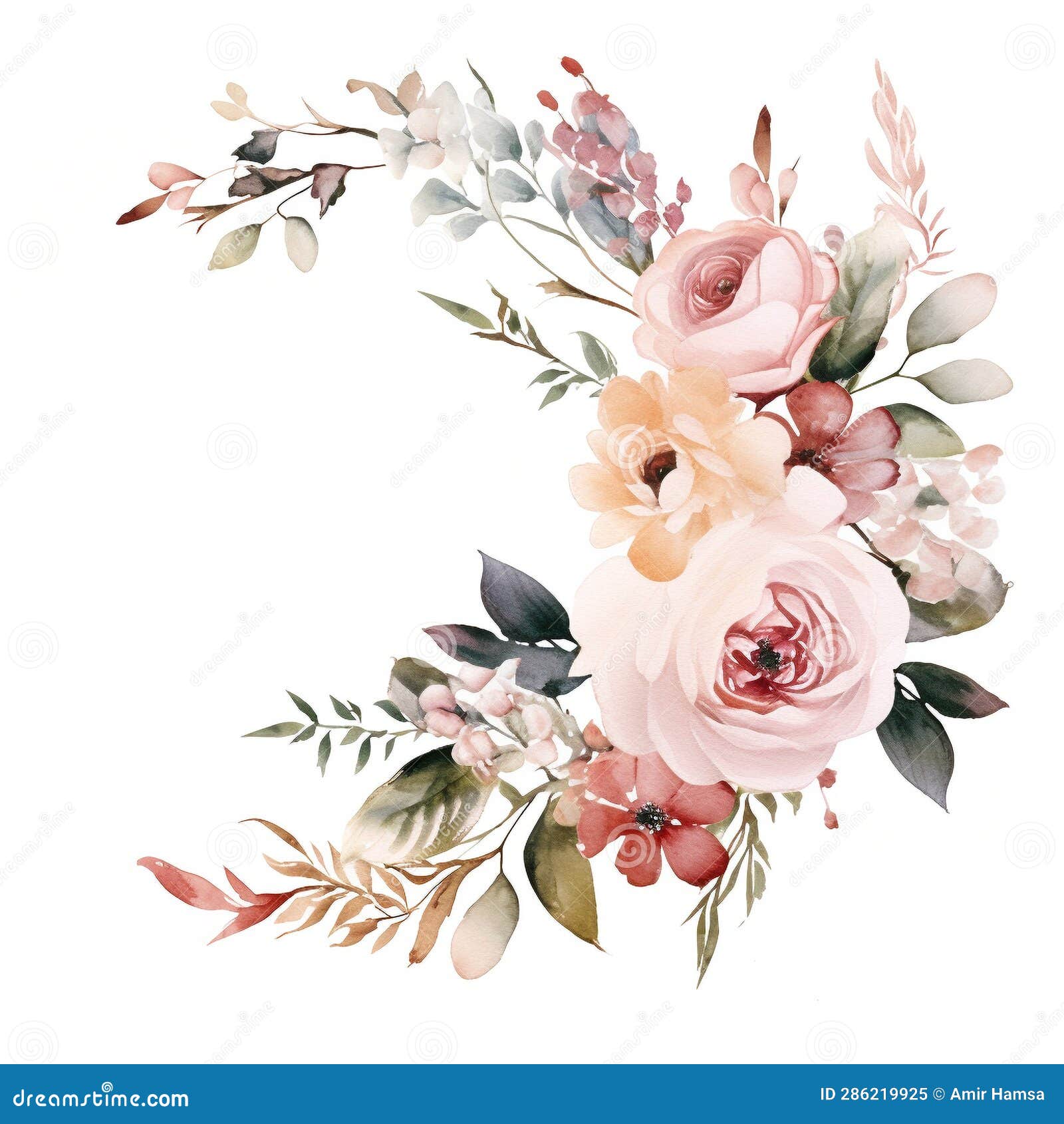 Wedding invitation border stock illustration. Illustration of flower ...