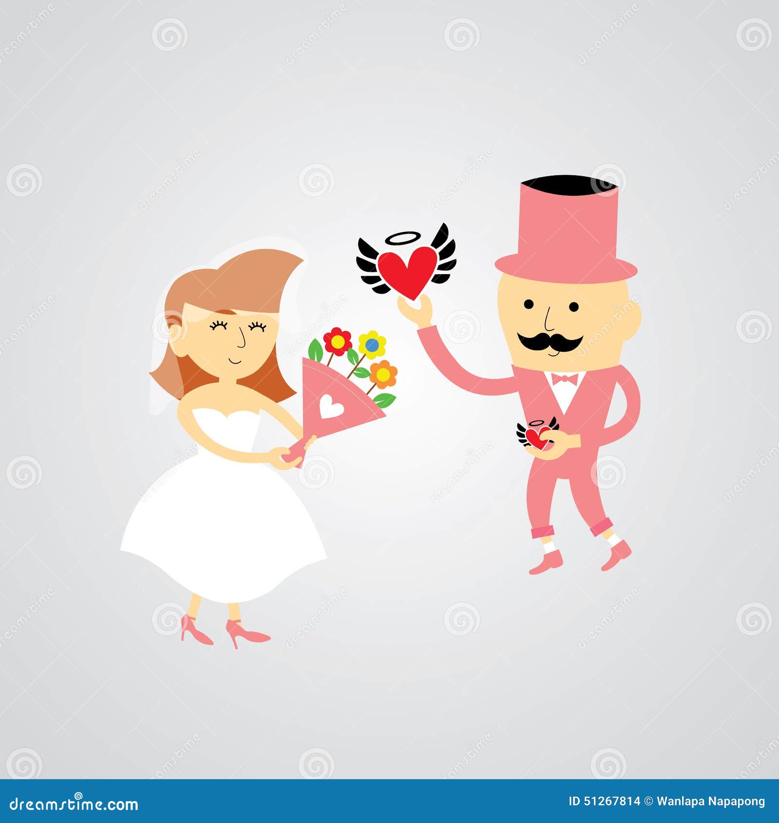Wedding invitation card stock vector. Illustration of invite - 51267814