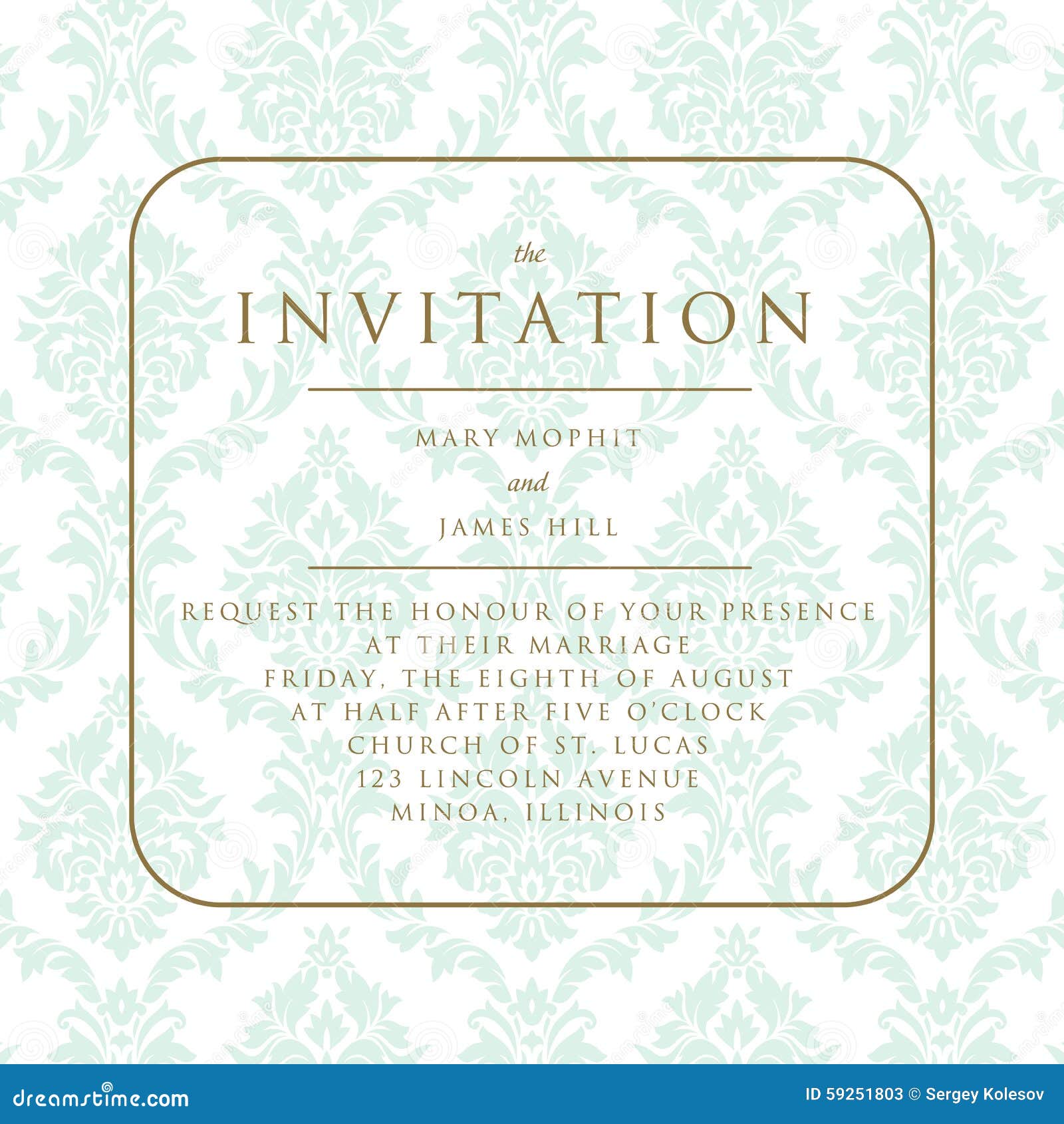 Framework For Invitations Royalty-Free Stock Photo | CartoonDealer.com ...