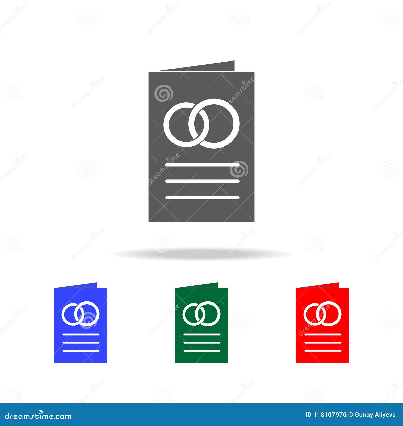 Wedding Invitation Icons. Elements of Wedding in Multi Colored Icons ...