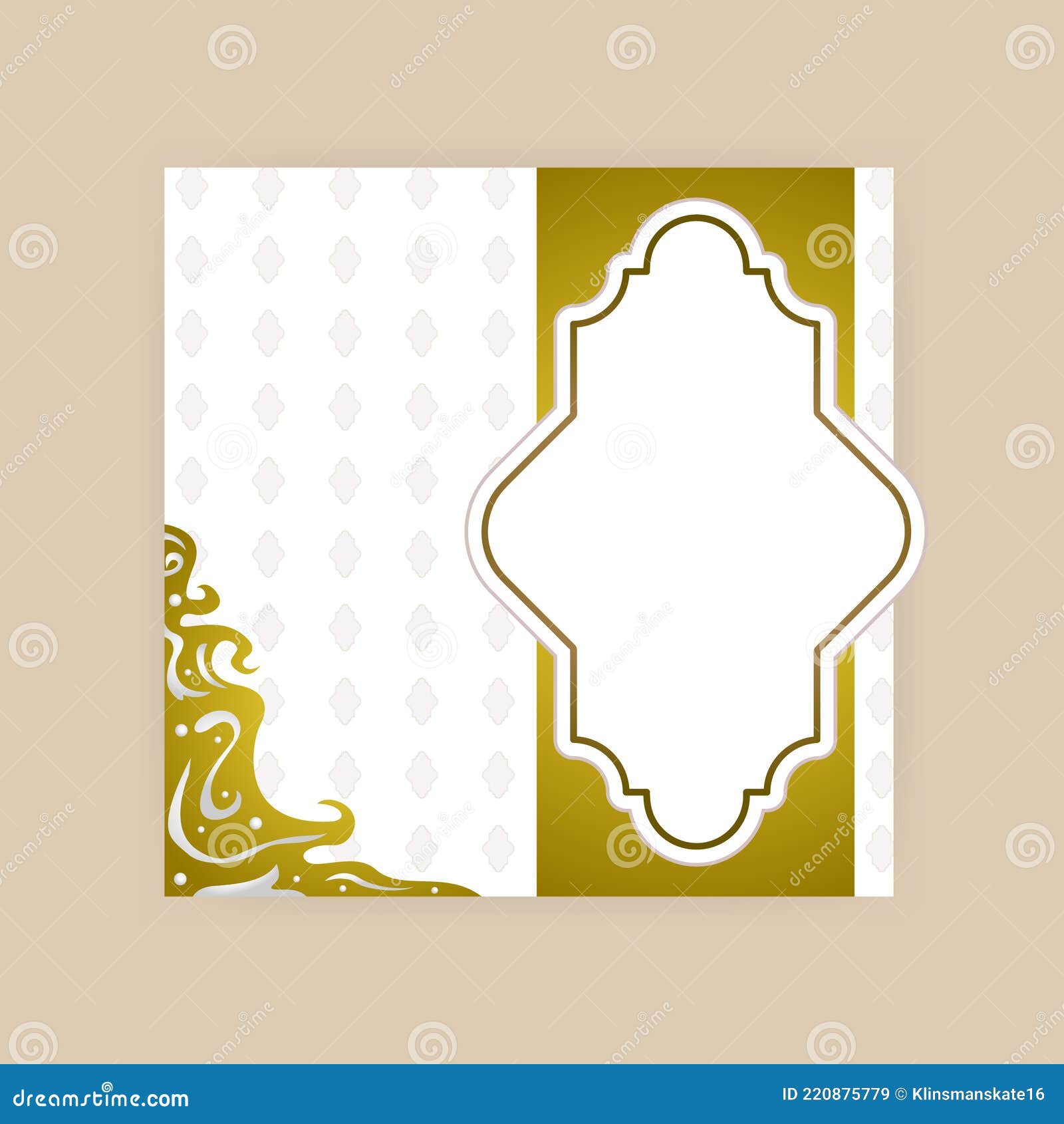Wedding Invitation Layout Template Design Stock Illustration ...