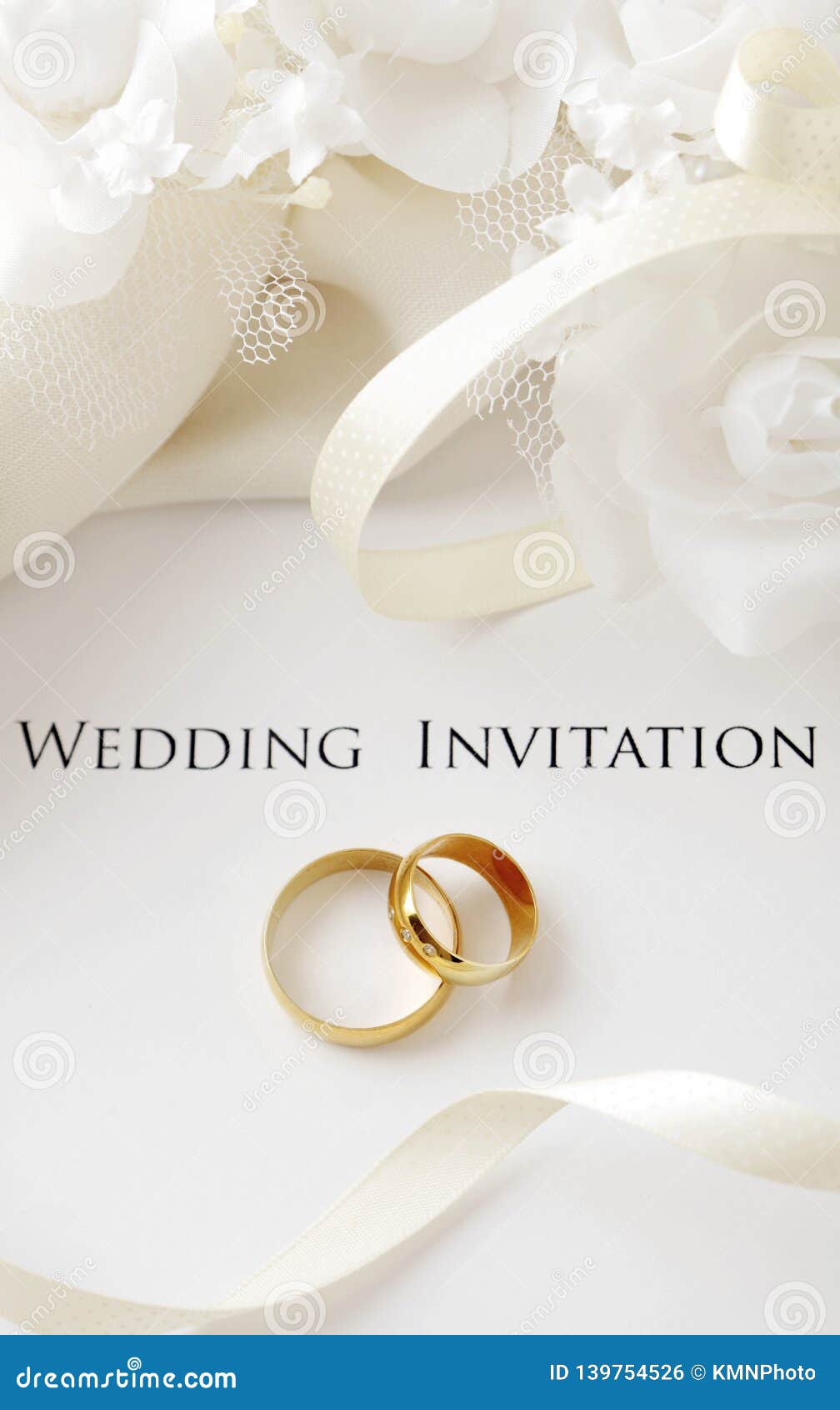 Wedding invitation stock photo. Image of wedding, design - 139754526