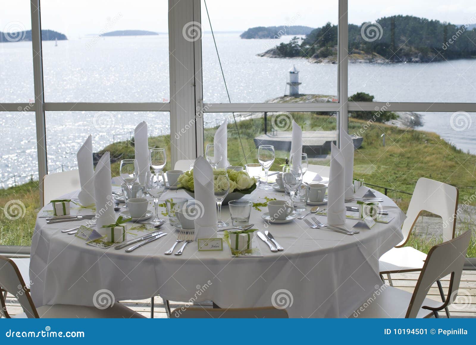 Wedding in an island stock image. Image of reception - 10194501