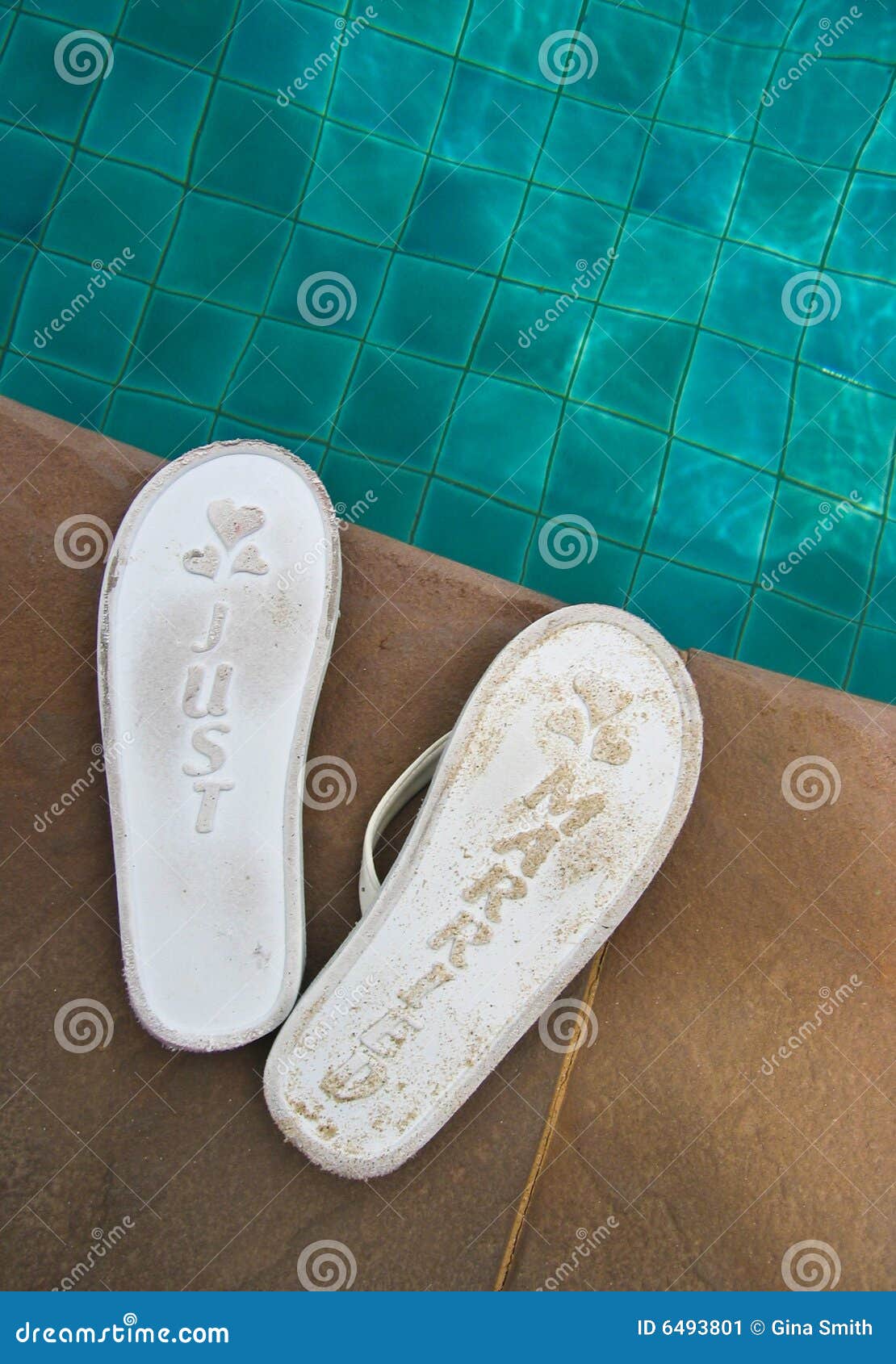 Wedding Jandals Picture. Image: 6493801