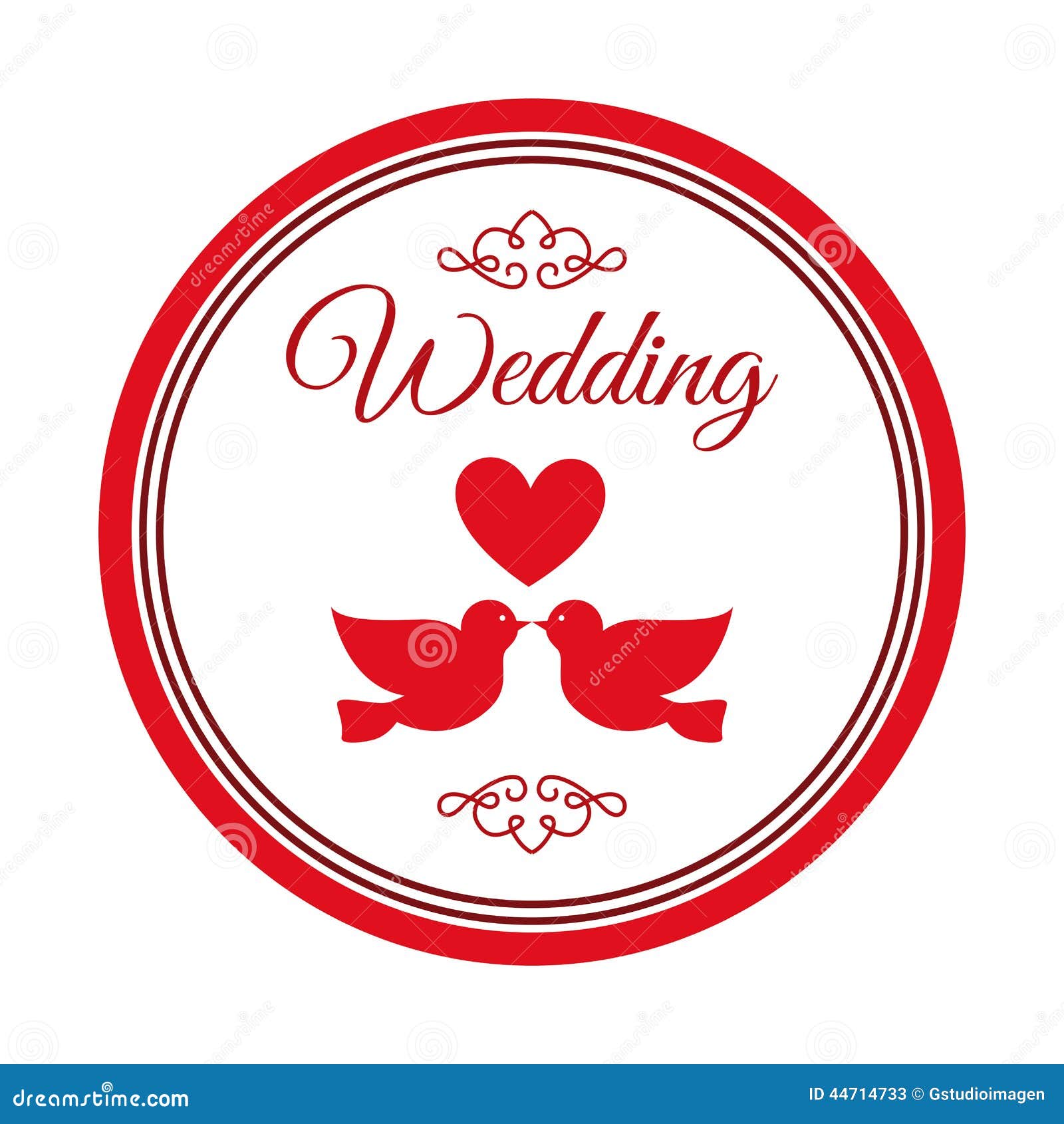 Wedding label stock vector. Illustration of element, design - 44714733