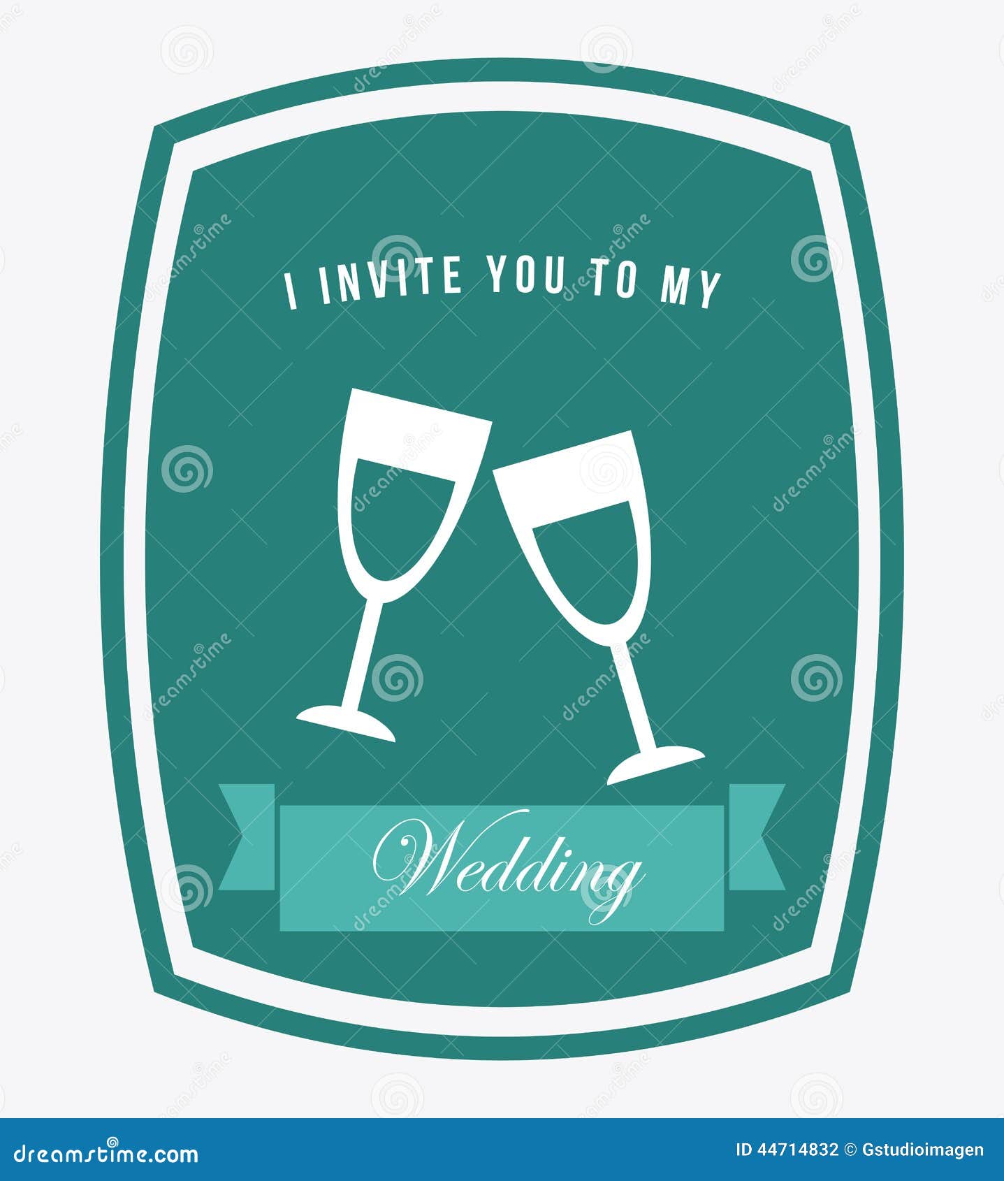 Wedding label stock vector. Illustration of border, decorative - 44714832