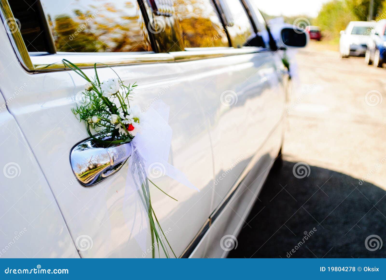 Wedding limousine stock photo. Image of celebration, beautiful - 19804278