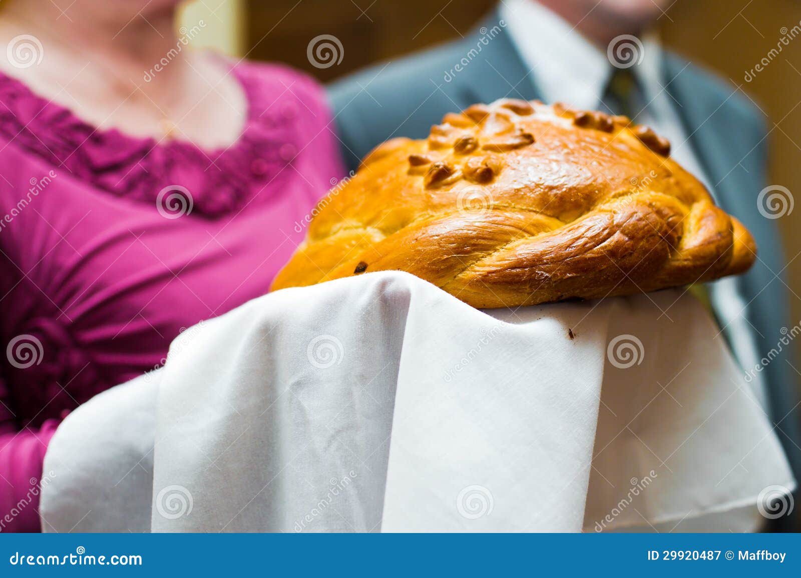 Wedding Loaf of Bread and Salt Stock Image - Image of tradition ...
