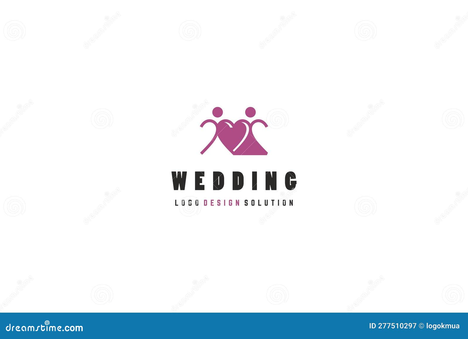 Wedding Logo Design Solution Stock Vector - Illustration of signage ...