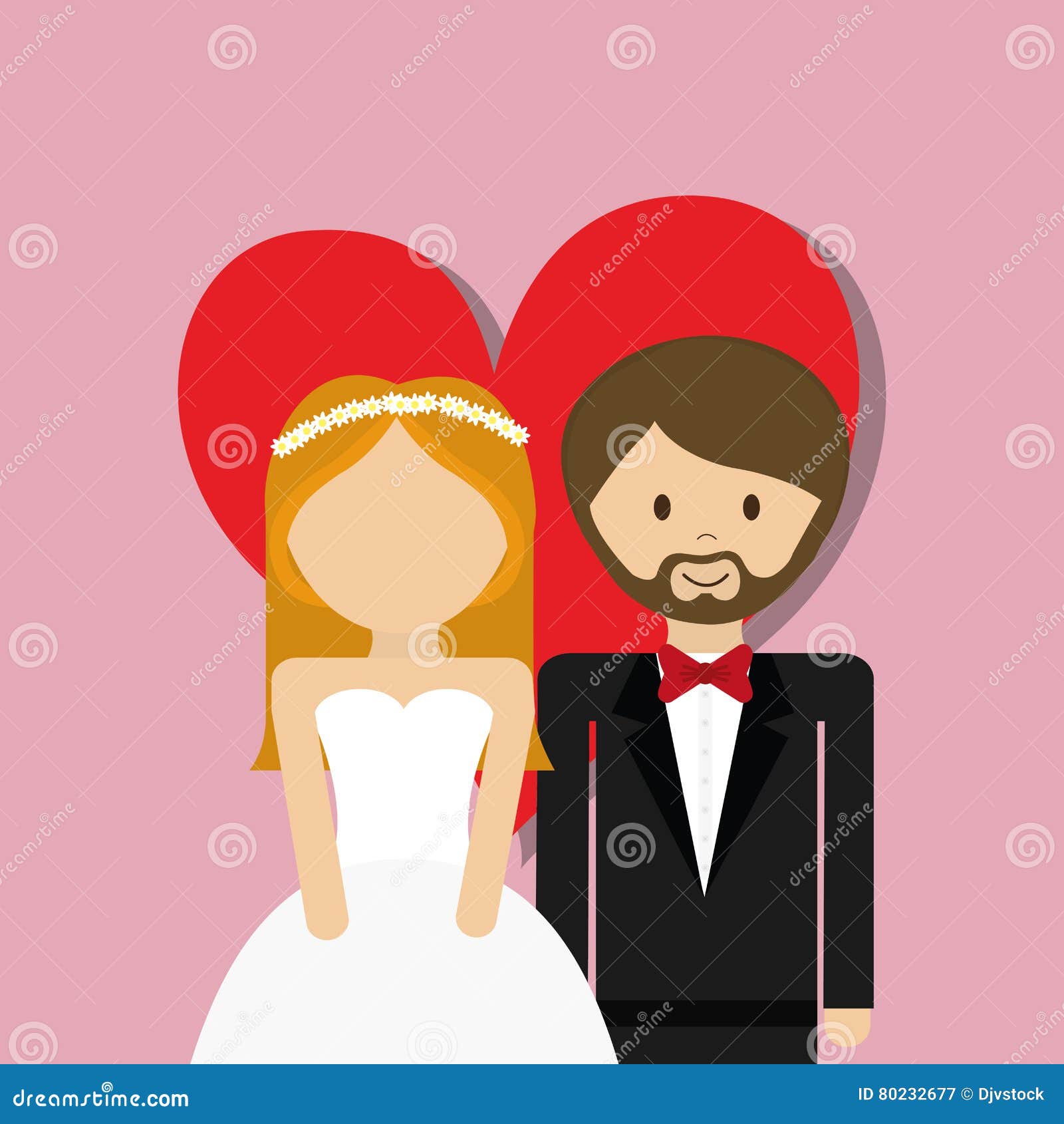 Wedding marriage love stock vector. Illustration of banquet - 80232677